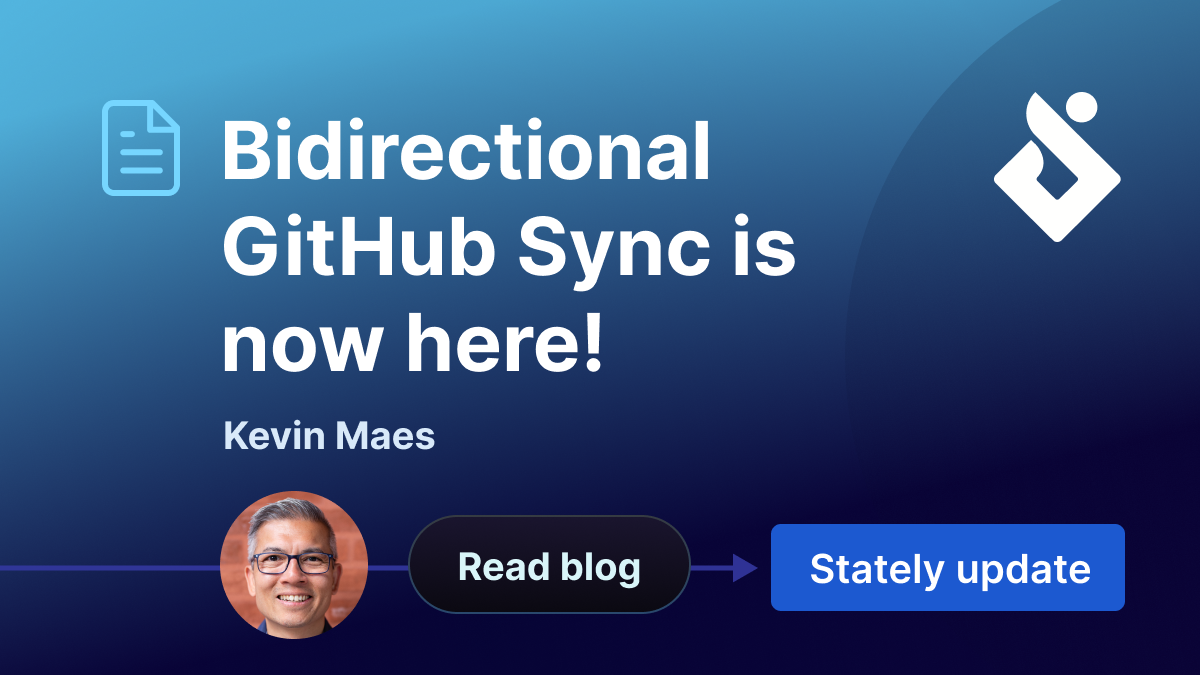 Bidirectional GitHub Sync is now here! | Stately