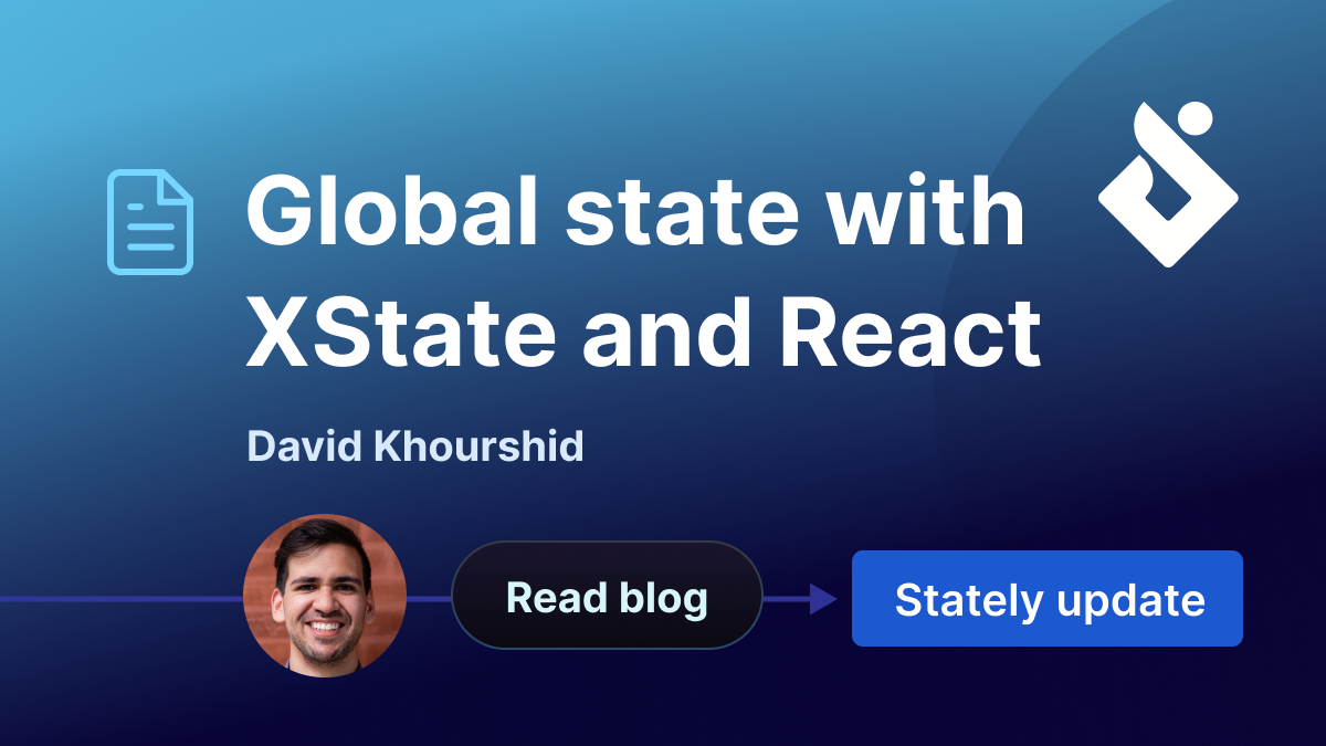 使用 XState 和 React 管理全局状态 | Stately